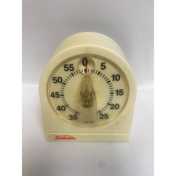 Sunbeam | Kitchen | Vintage Sunbeam Kitchen Timer Mechanical Analog ...